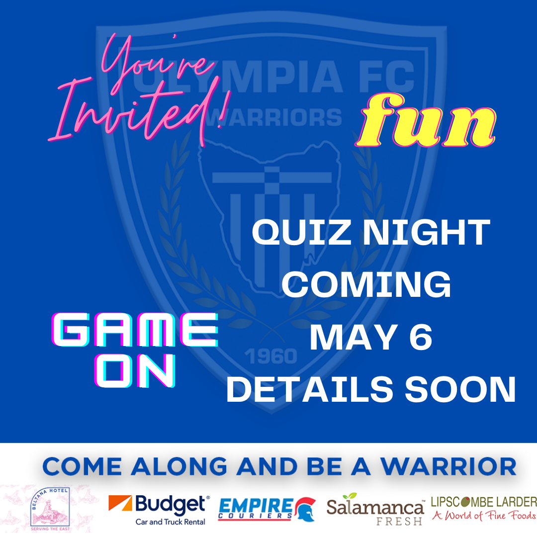 Quiz Night coming soon Tables of eight, get your team ready Hosted by ...